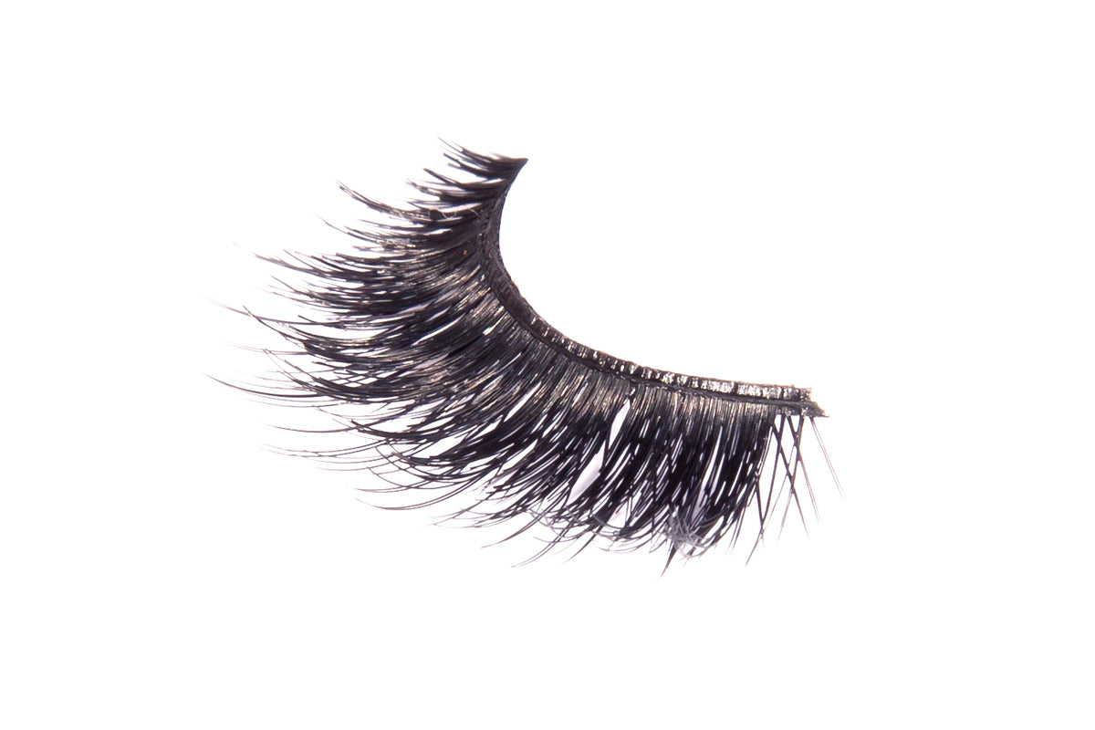 'Double Trouble' Human Hair Eyelashes X 50 – Egyptian Queen Beauty